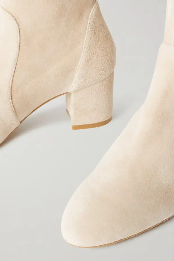 STUART WEITZMAN Yuliana Suede Sock Boots