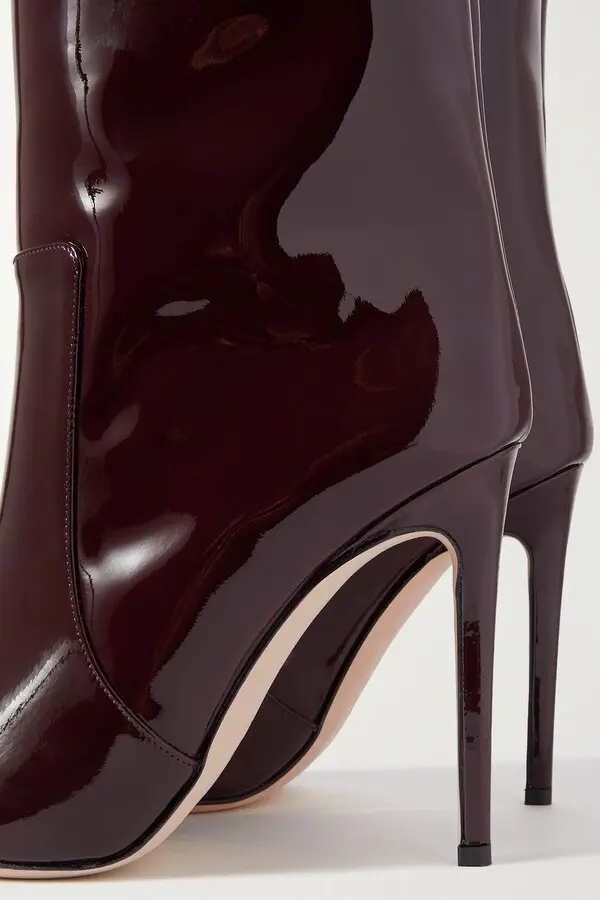 Paris Texas Stiletto Patent-leather Knee Boots
