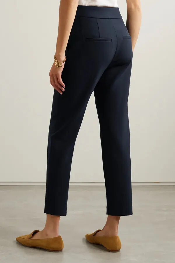 Veronica Beard Renzo Cropped Straight-leg Pants