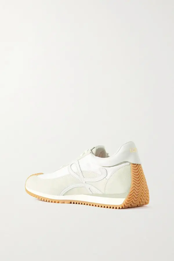 Loewe Flow Logo-appliquéd Sneakers - White