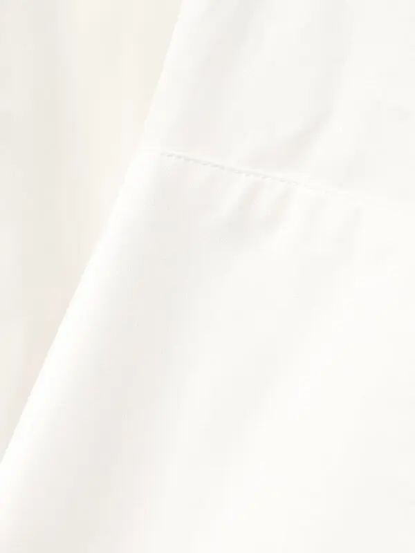 Attico Pleated Cotton-poplin Shirt