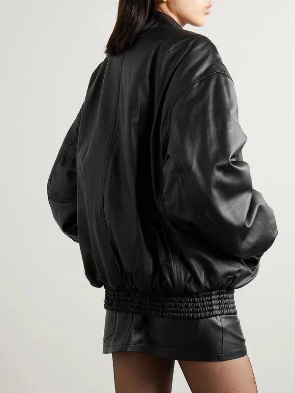 Wardrobe.NYC Leather Bomber Jacket