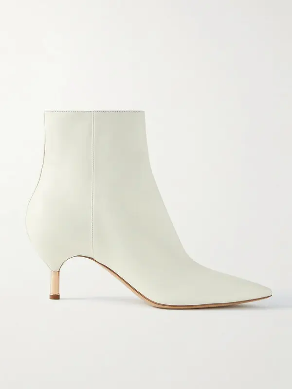 Gabriela Hearst Valeria Leather Ankle Boots
