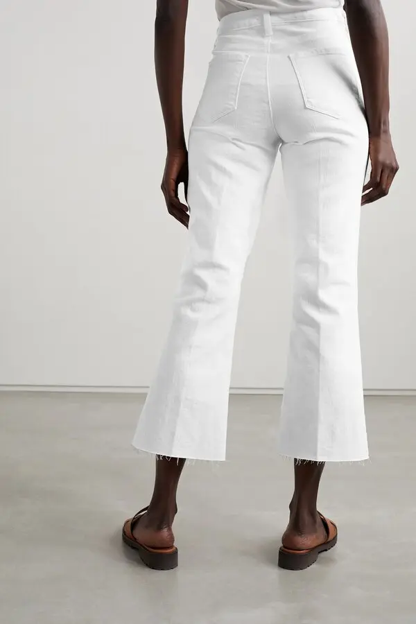 L'Agence Kendra Cropped Flared Jeans