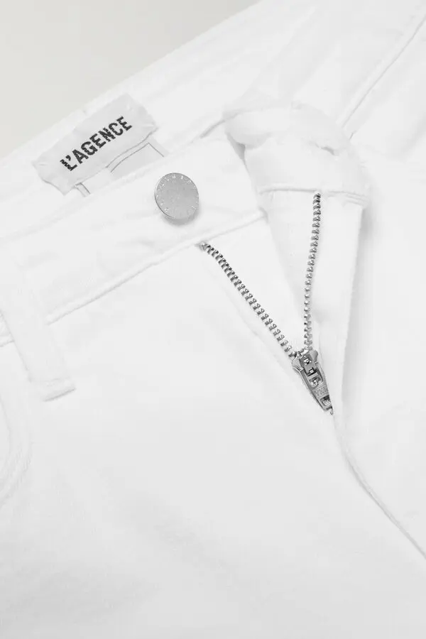L'Agence Kendra Cropped Flared Jeans