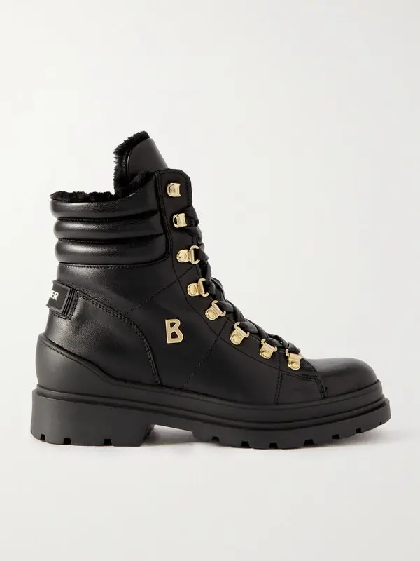 Bogner St. Moritz 9 Shearling-lined Leather Ankle Boots