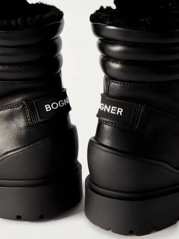 Bogner St. Moritz 9 Shearling-lined Leather Ankle Boots