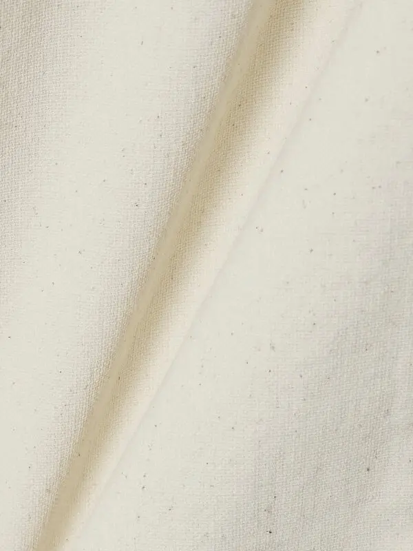 CORTANA Strapless Cotton-blend Canvas Midi Dress