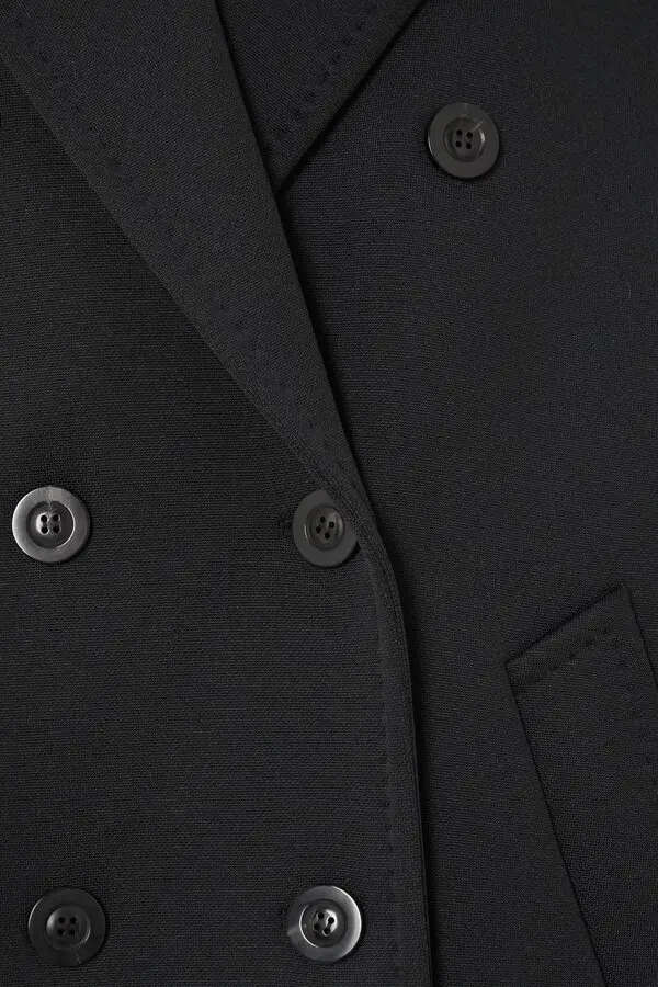 Max Mara Madame Double-breasted Woven Coat