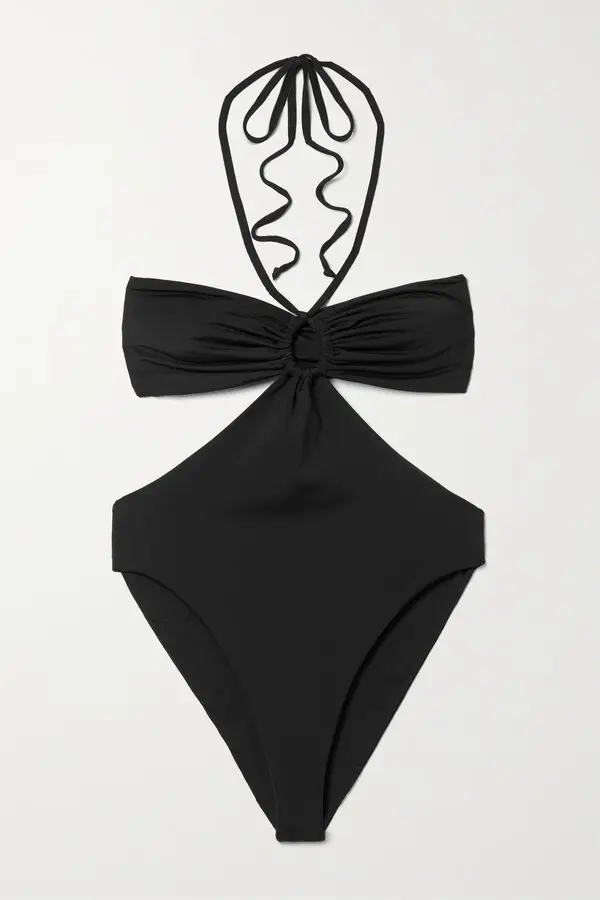 Mara Hoffman Blanca Cutout Swimsuit - Black