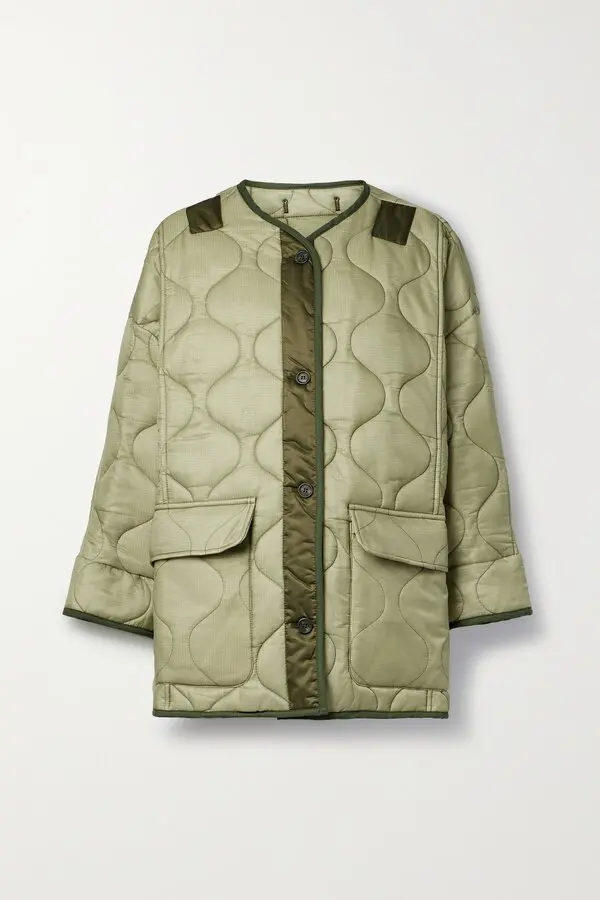 THE FRANKIE SHOP Quilted Padded Ripstop Jacket
