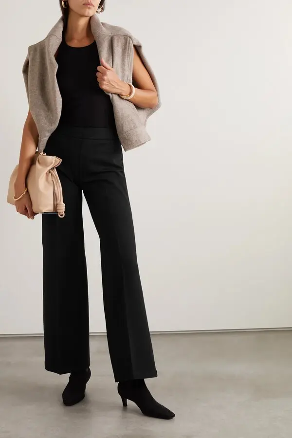 Spanx Stretch-ponte Wide-leg Pants