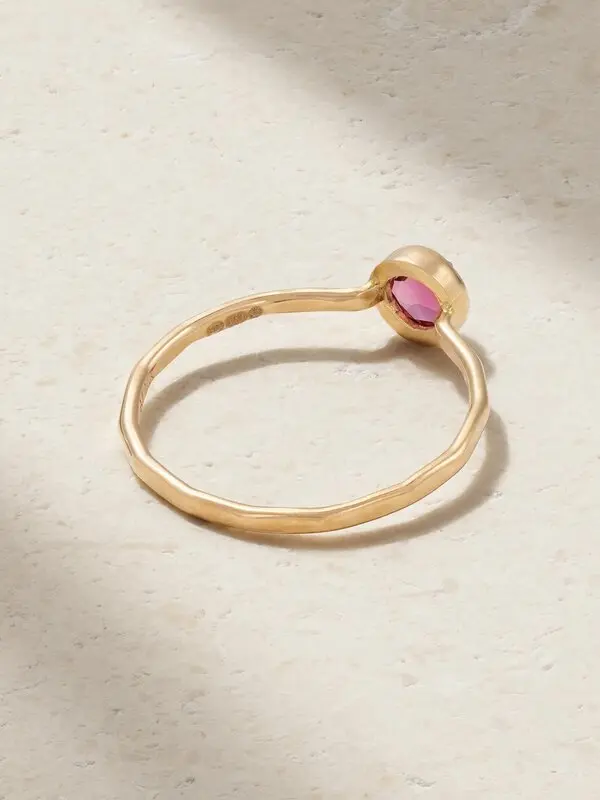 MELISSA JOY MANNING 14-karat Recycled Gold Tourmaline Ring