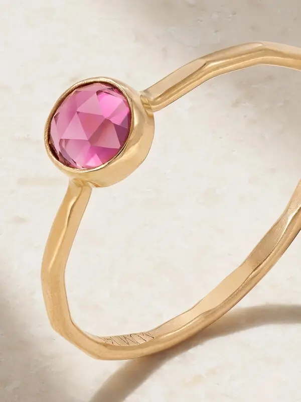 MELISSA JOY MANNING 14-karat Recycled Gold Tourmaline Ring