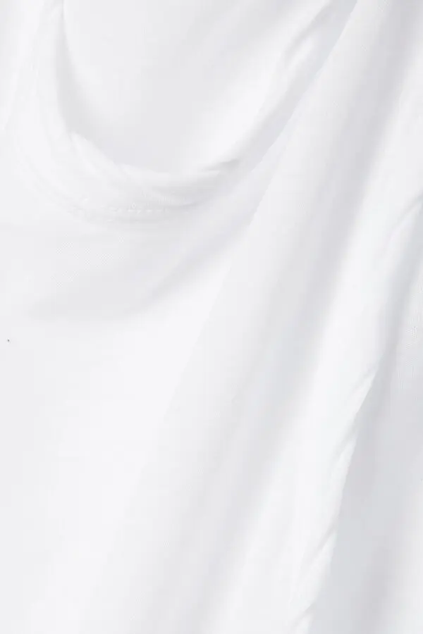 JAMES PERSE Slub Cotton-jersey Tank - White