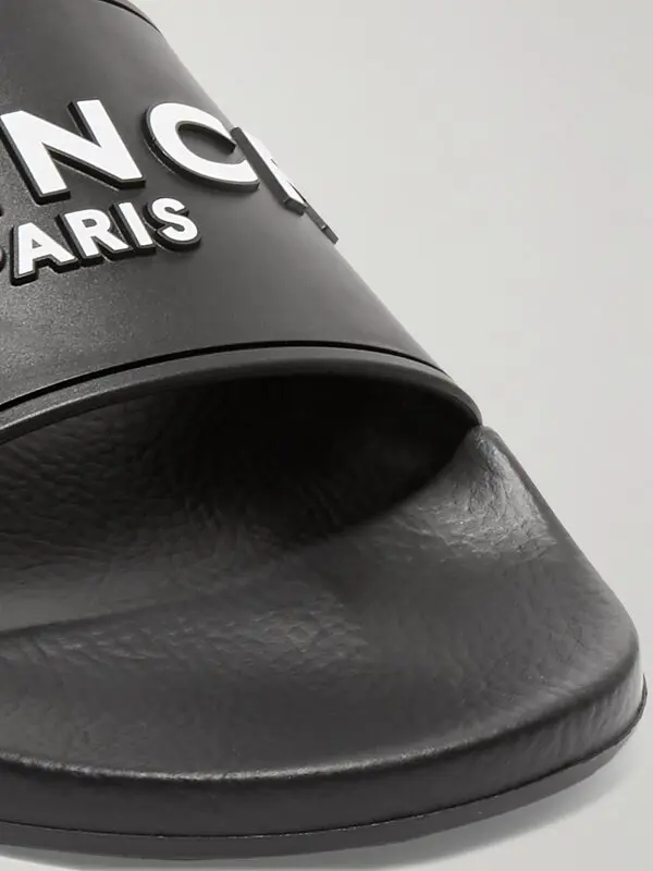 Givenchy Logo-print Rubber Slides