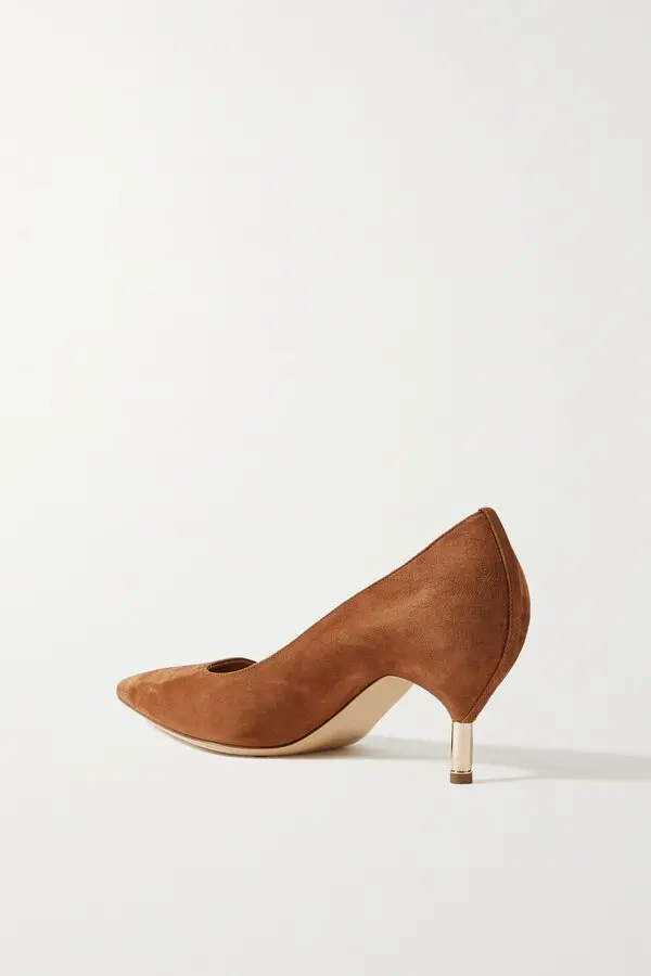 Gabriela Hearst Sofia Suede Pumps