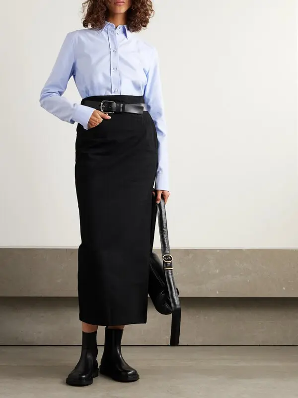 Loewe Denim Midi Skirt