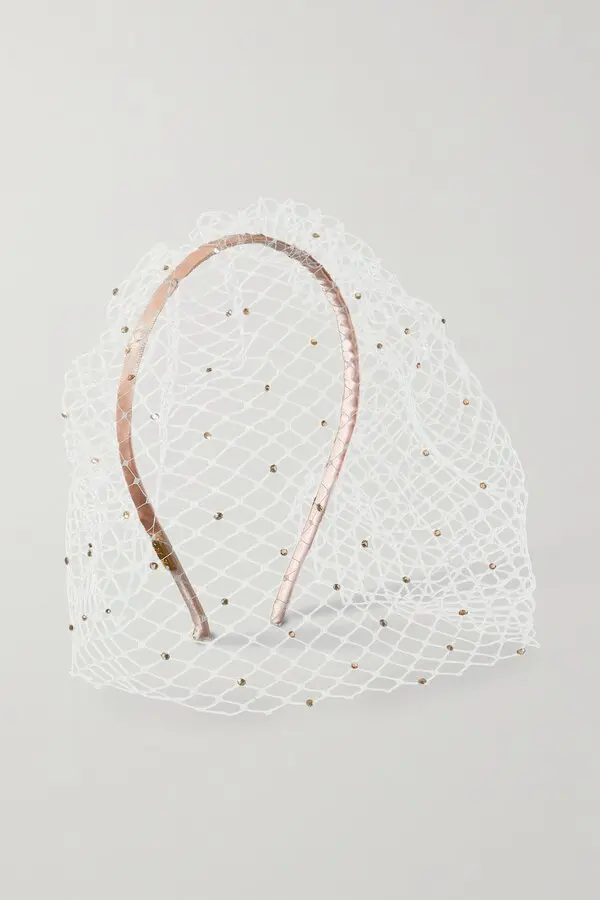 Eugenia Kim Halsey Embellished Headband - Pink
