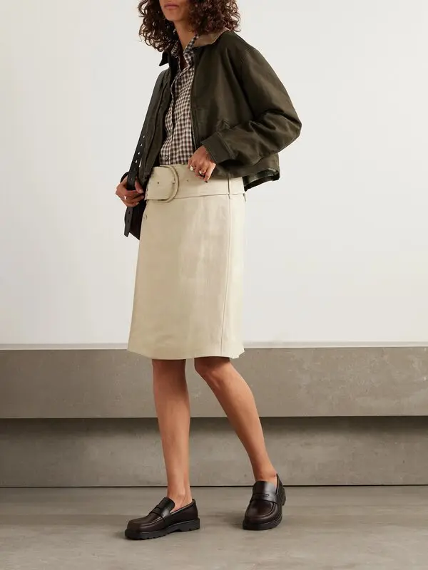 Loewe Corduroy-trimmed Cotton Jacket
