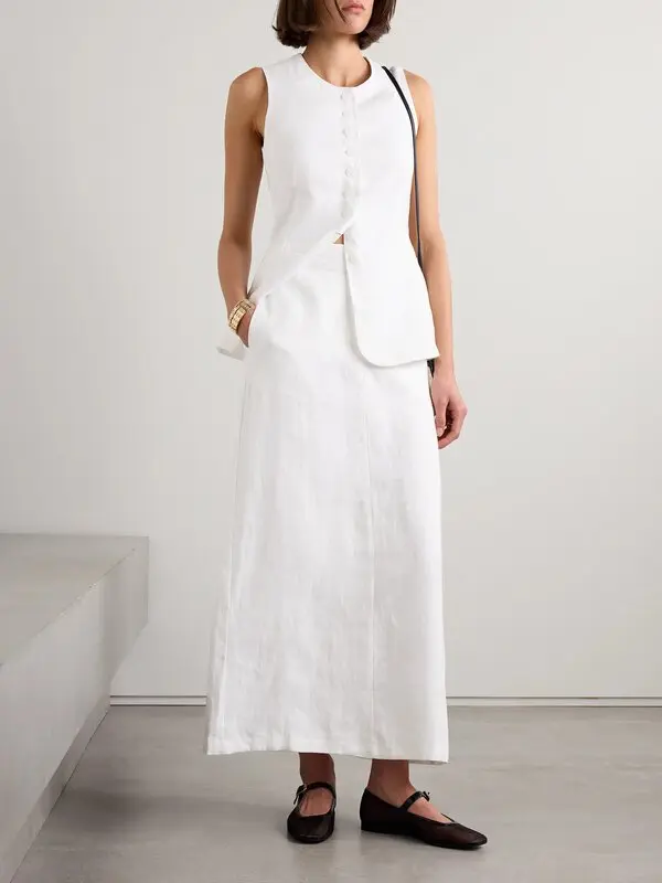 Faithfull The Brand Nelli Linen Maxi Skirt