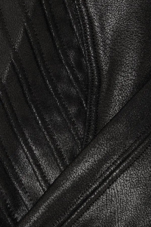Spanx Moto Faux Stretch-leather Leggings