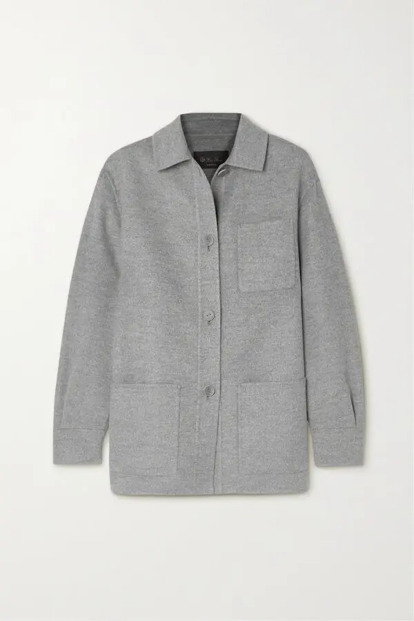 Loro Piana Augustine Cashmere Shirt Jacket