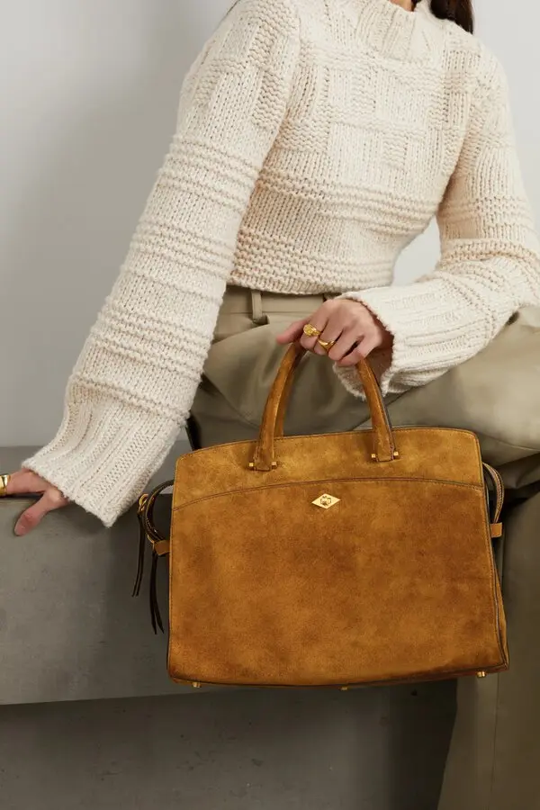 METIER Private Eye Medium Suede Tote