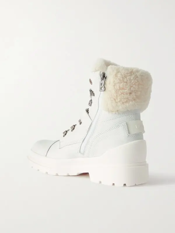 Bogner St. Moritz Buckled Shearling-lined Boots