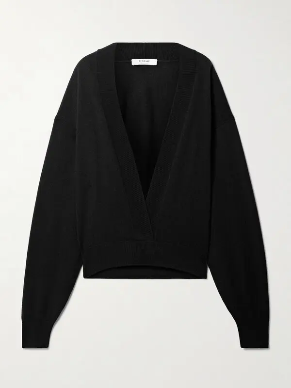 FFORME Amata Cashmere-blend V-neck Sweater