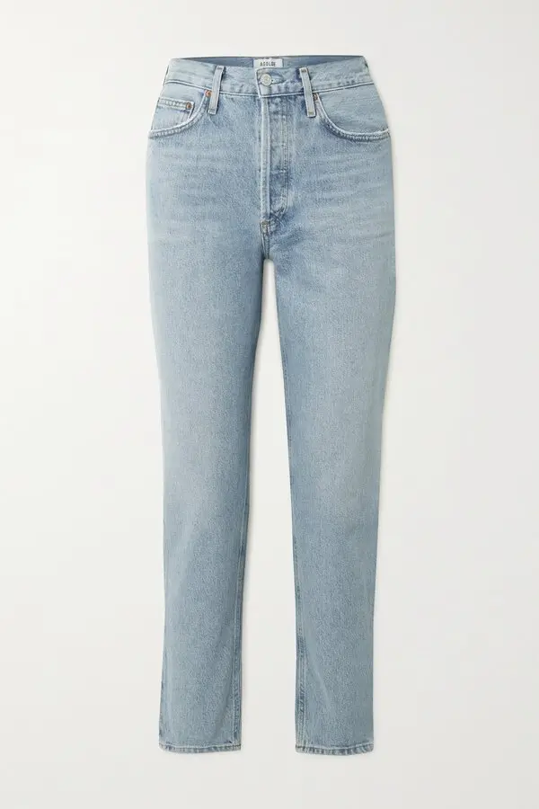 AGOLDE Fen High-rise Straight-leg Jeans