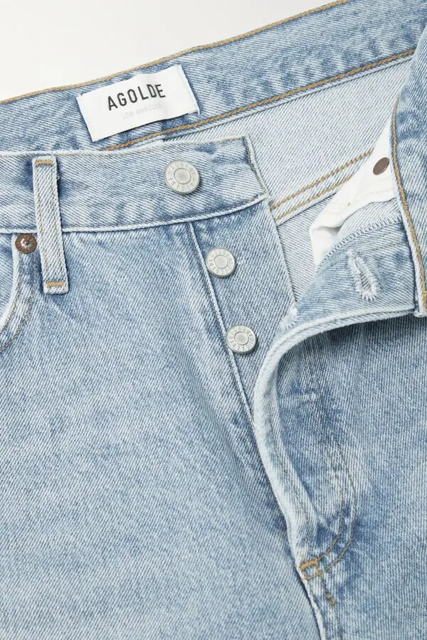 AGOLDE Fen High-rise Straight-leg Jeans