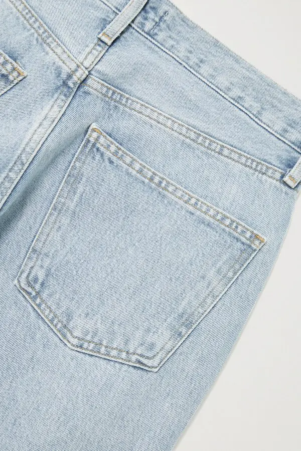 AGOLDE Fen High-rise Straight-leg Jeans
