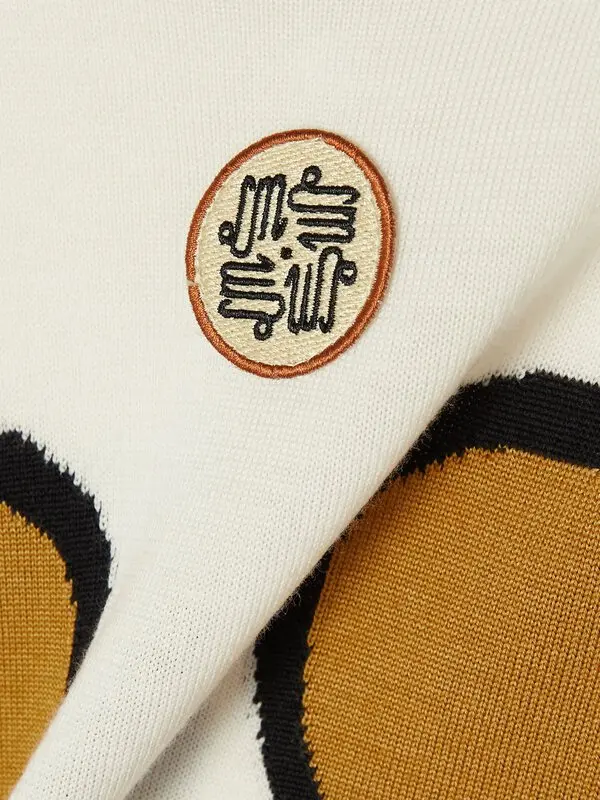 LUKHANYO MDINGI Appliquéd Color-block Wool And Silk-blend Vest