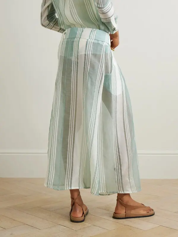 ADMONA Dareen Striped Gauze Skirt