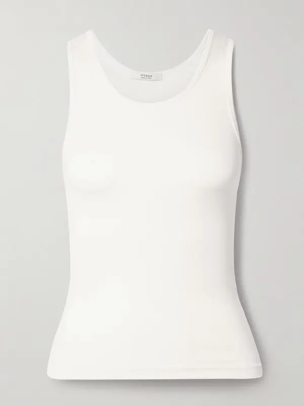 FFORME Pari Stretch-silk Jersey Racer-back Tank