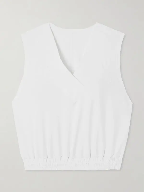 Lululemon Cropped Stretch-jersey Tank