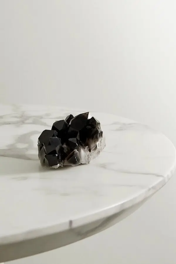 JIA JIA HOME Net Sustain Smoky Quartz Crystal Cluster - Gray