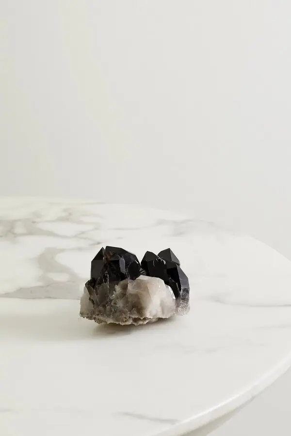 JIA JIA HOME Net Sustain Smoky Quartz Crystal Cluster