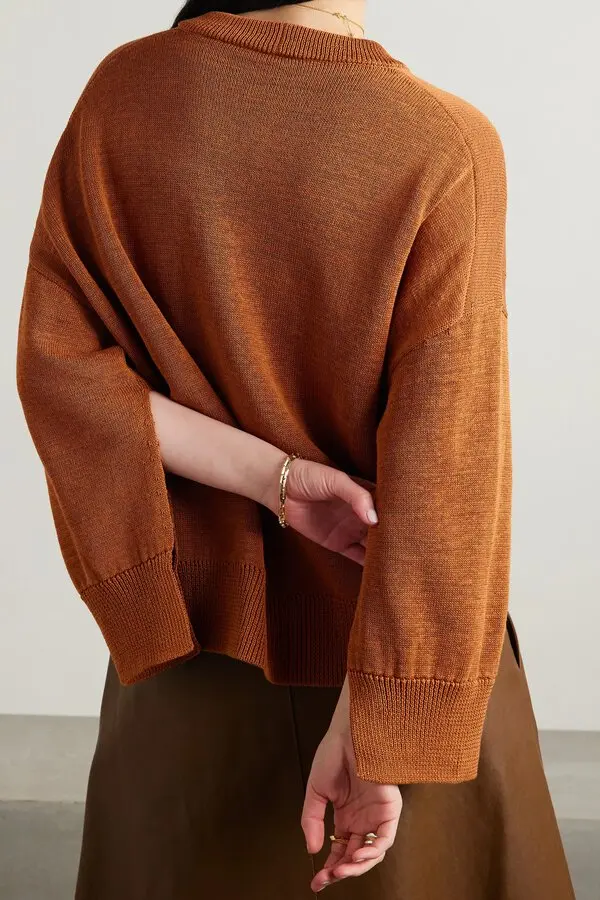 Lafayette 148 New York Cotton-blend Sweater