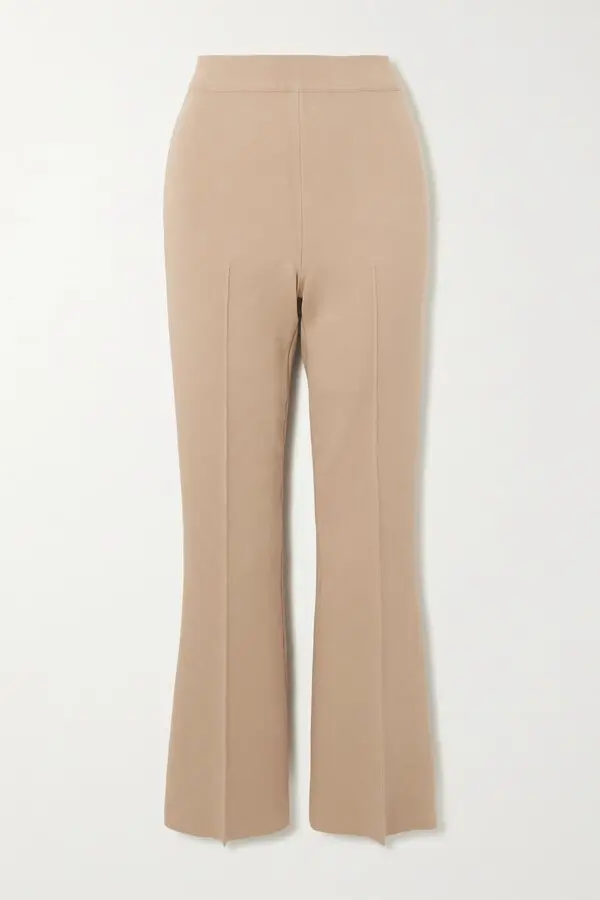HIGH SPORT Kick Cropped Flared Pants