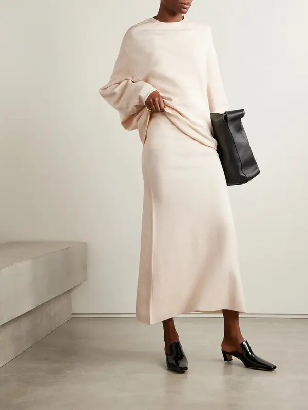 FFORME Robyn Wool-blend Maxi Skirt