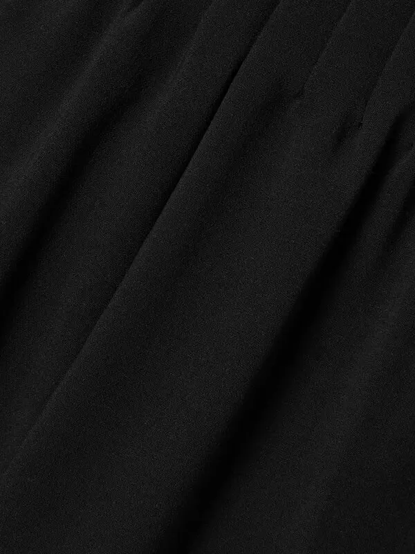 FFORME Maud Wool-blend Crepe Wide-leg Pants
