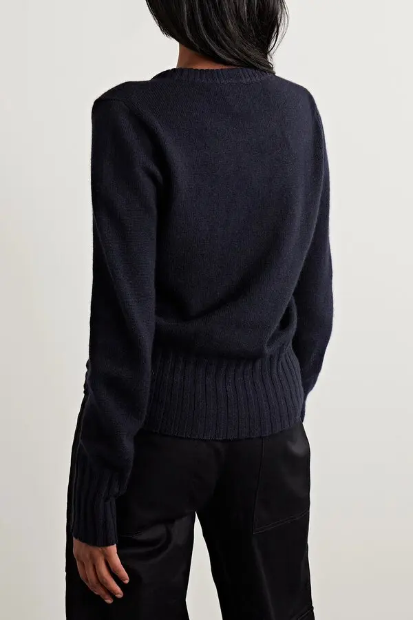 ALLUDE Cashmere Crewneck Sweater