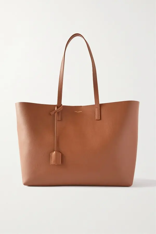 Saint Laurent East/west Leather Tote