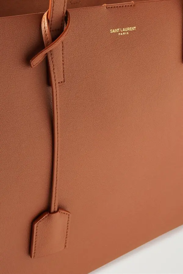 Saint Laurent East/west Leather Tote