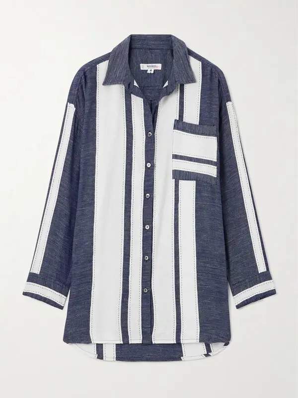 LEMLEM Mariam Striped Cotton Shirt