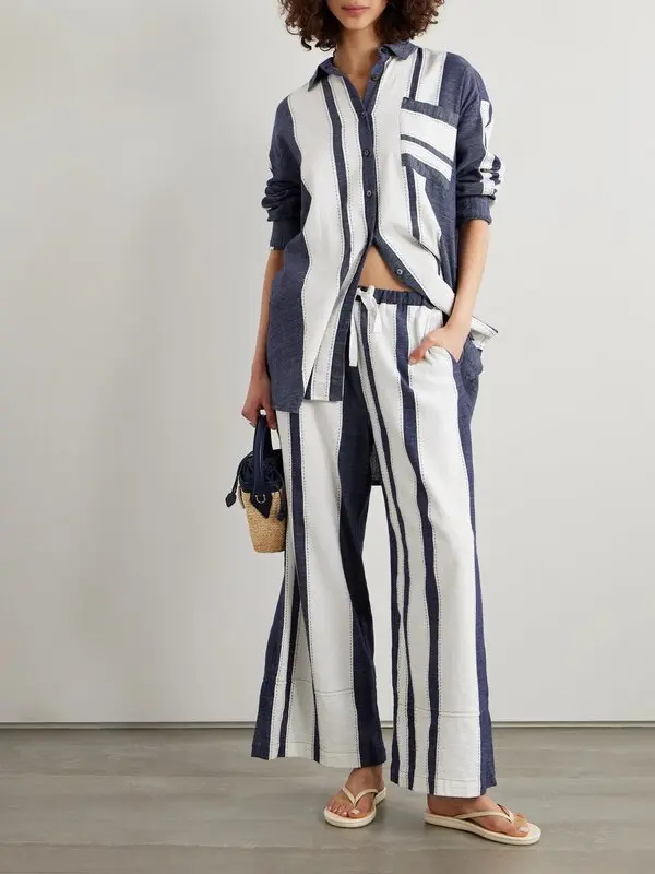 LEMLEM Mariam Striped Cotton Shirt