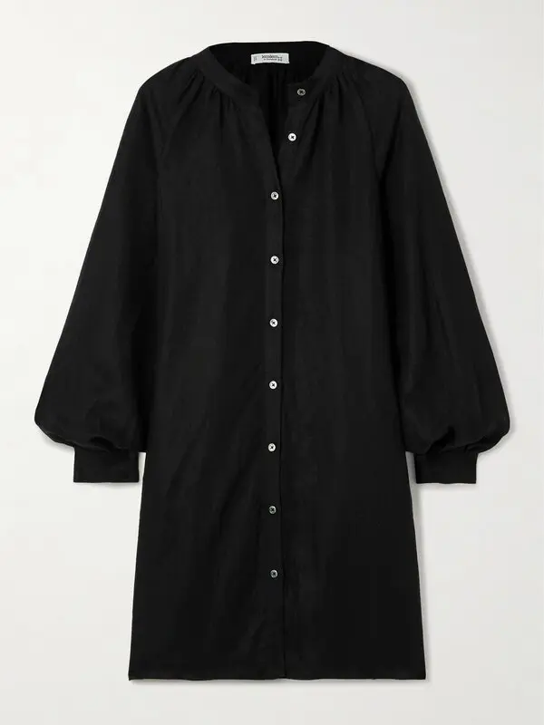 LEMLEM Meaza Belted Mini Dress - Black