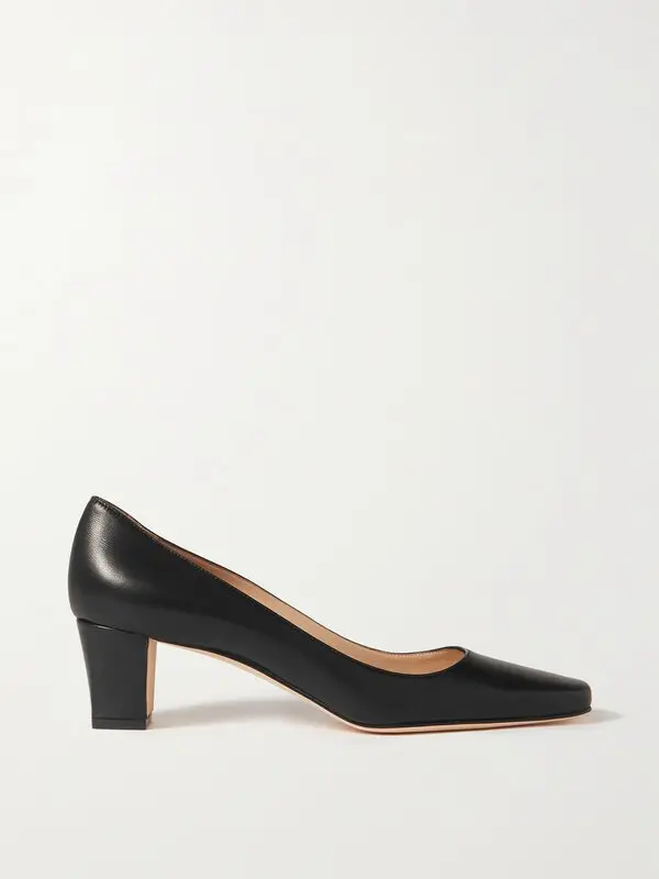 Manolo Blahnik Okkatopla 50 Leather Pumps